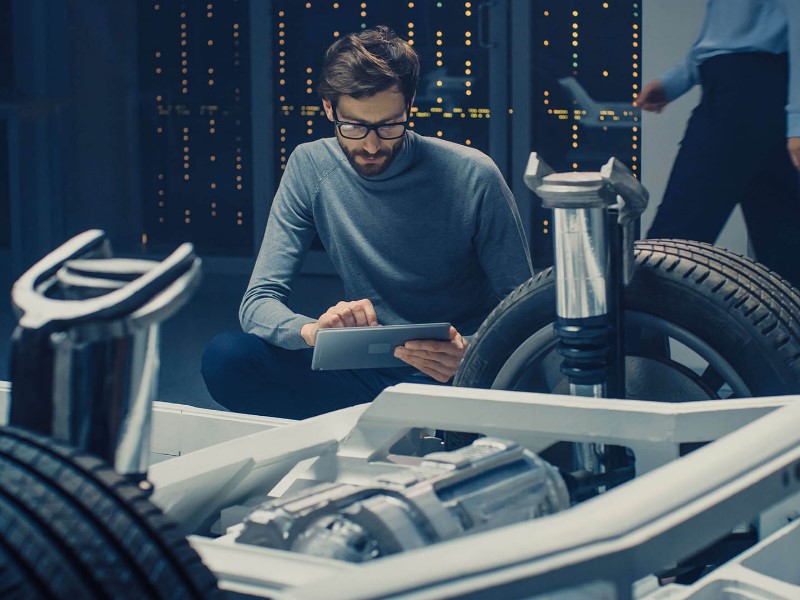 Von den Leiterrahmen zum Monocoque für verschiedene Fahrzeugtypen ...